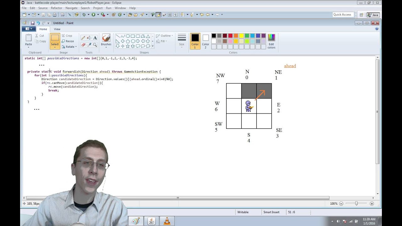 Battlecode 2016 Basic Pathing - YouTube