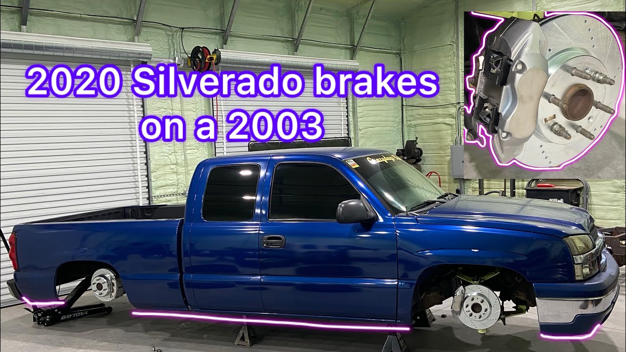 Big brake Upgrade On My 03 Silverado. 99-07 NBS (2020 4 Piston Brake ...