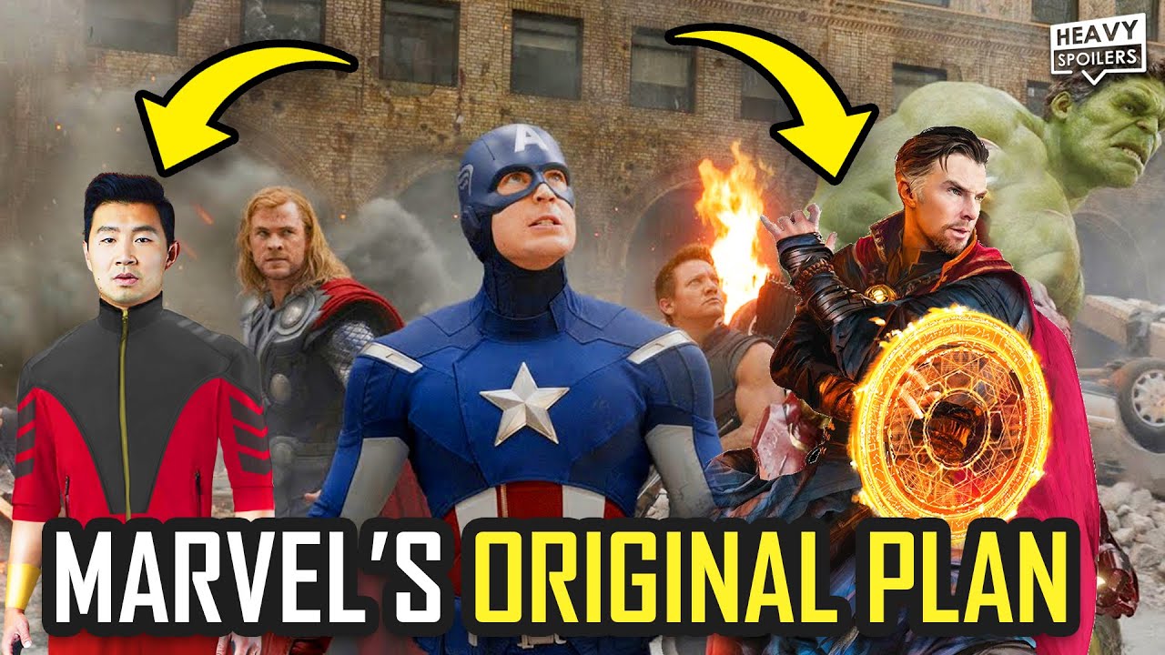Marvel's Original MCU Plan | Full Breakdown Of The Origins Of Marvel ...