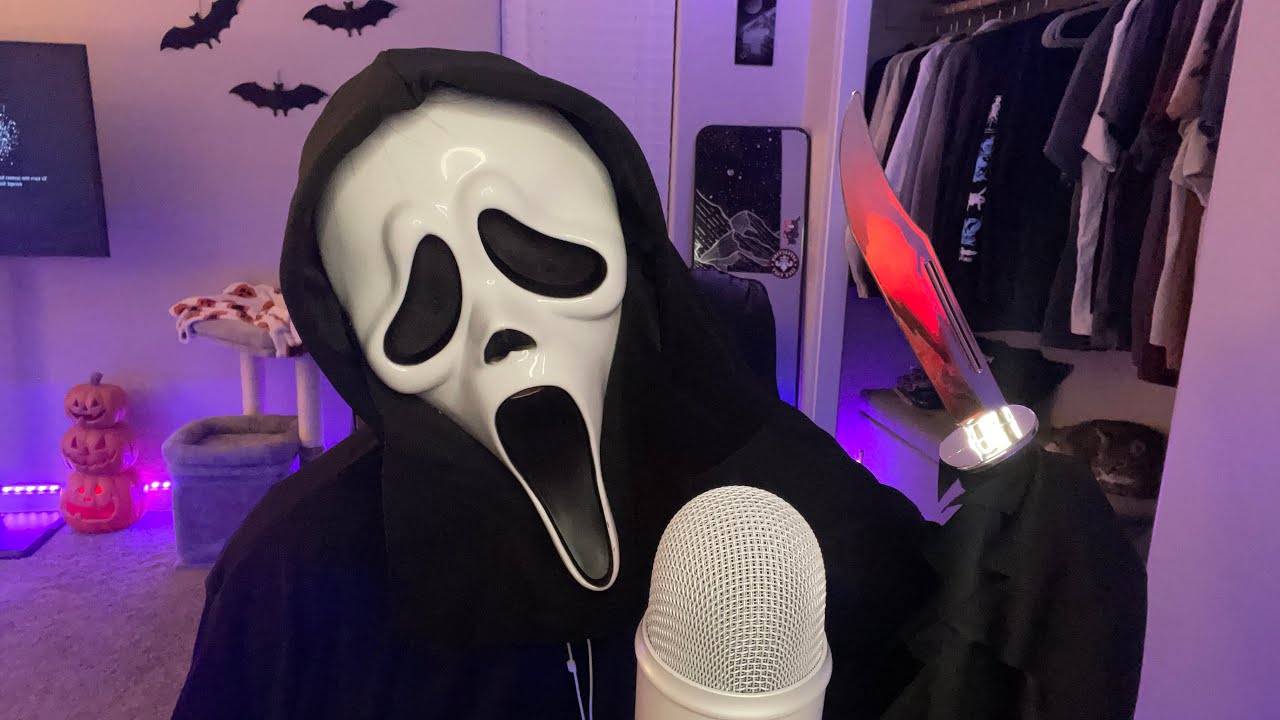 ASMR Ghostface holds you hostage - YouTube