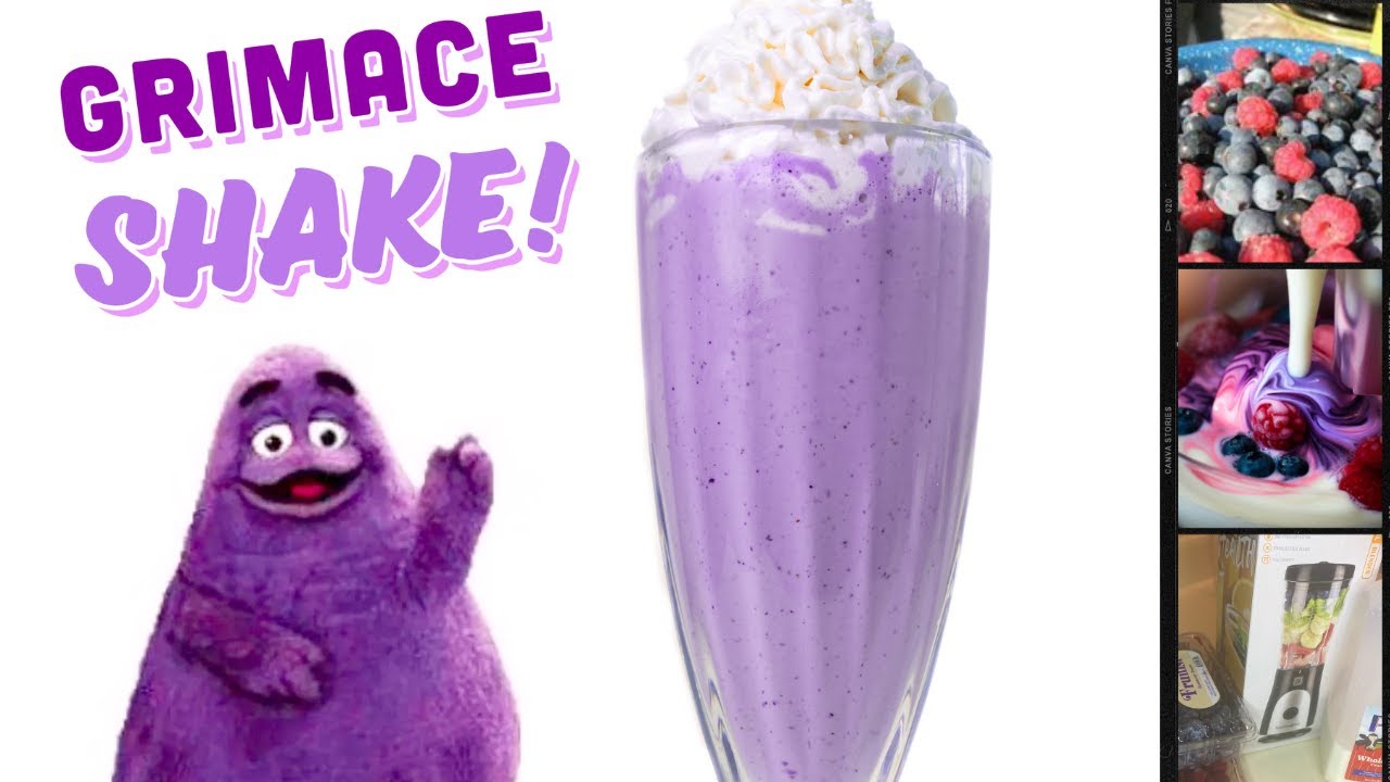 MAKING THE GRIMACE SHAKE*||~ BERRIES & RASPBERRIES*||~ WATCH UNTIL END ...