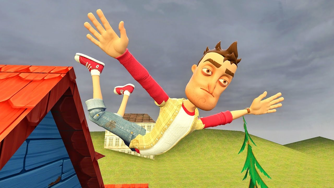 Hello Neighbor Ragdolls Physics (GMOD) Episode 666 - YouTube