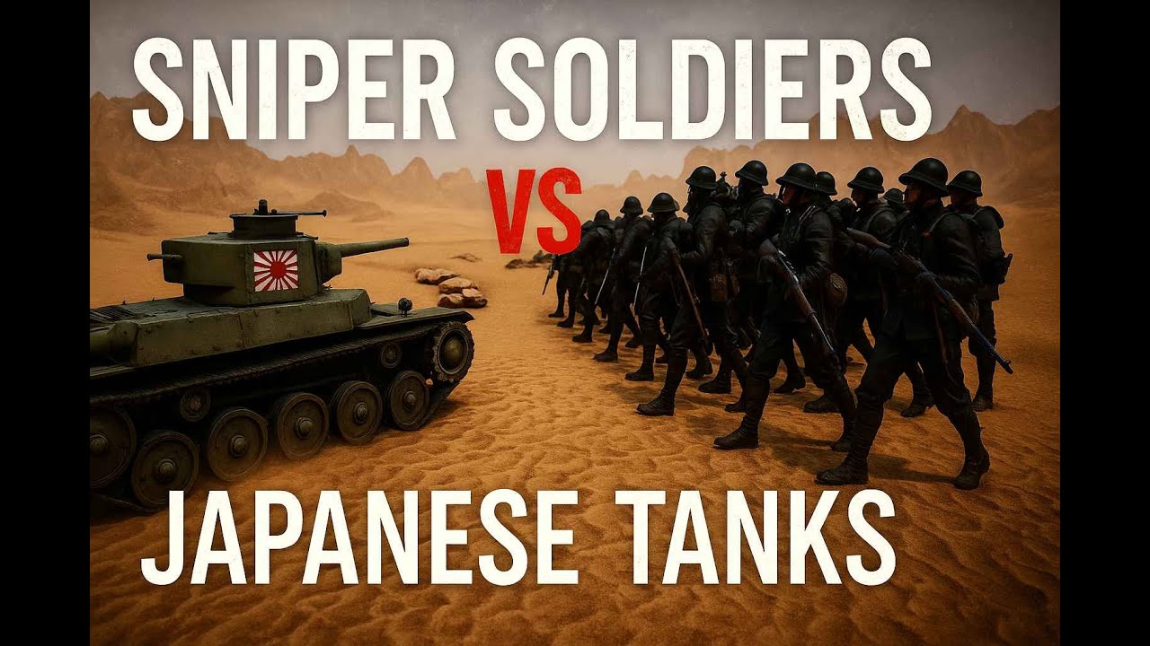 Snipers vs Japanese Tank – Stealth vs Armor Showdown | Ultimate Epic ...
