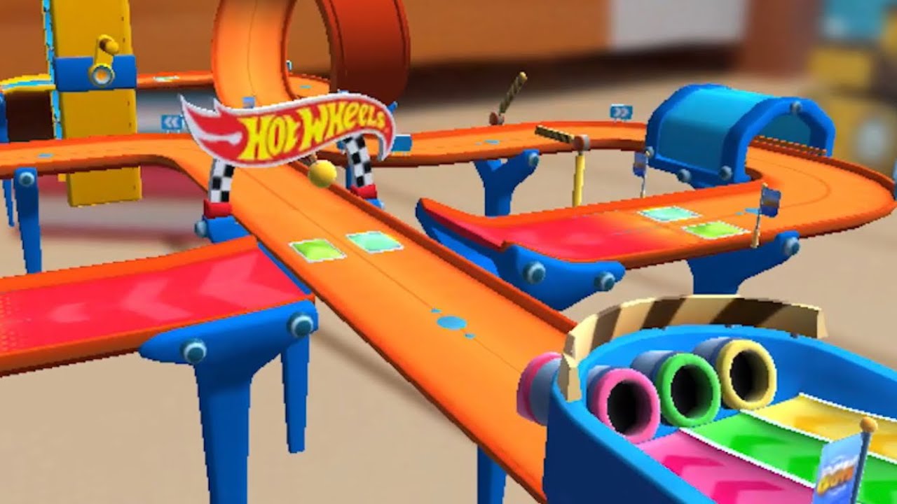 Stumble guys - Gameplay playThrough part 9 - New Hot wheels Hustle map ...