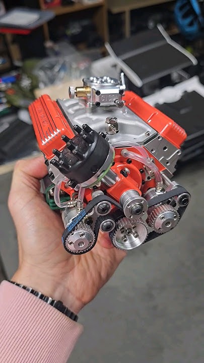 REAL SMALL BLOCK V8 ENGINE - YouTube