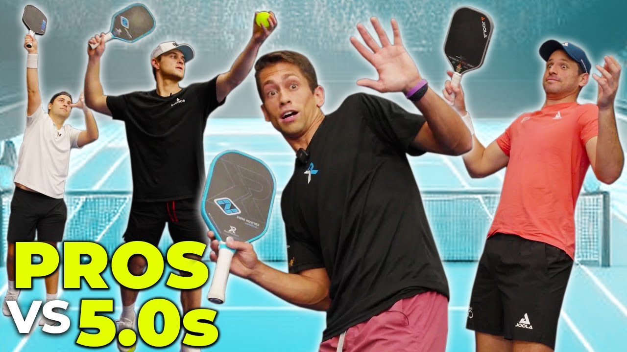 5.0s Serve OVERHAND Vs Dekel Bar & Zane Navratil - YouTube