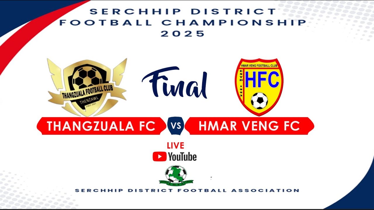 THANGZUALA FC vs HMAR VENG FC - YouTube