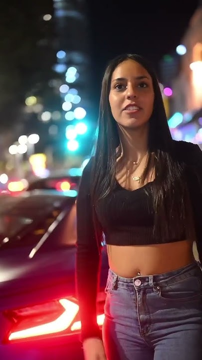 Girl Supercar Prank Car Corvette C8 Foryou Funny Ferrari Mycar