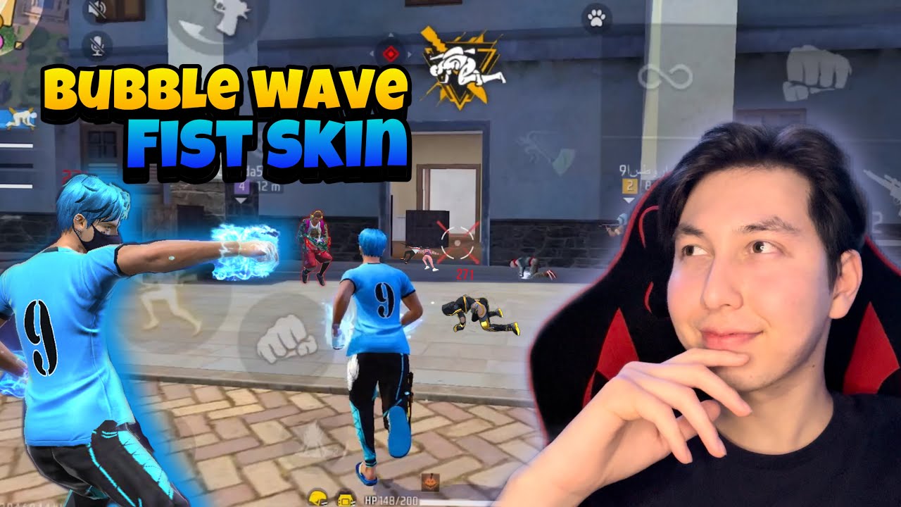 I got the Bubble Wave Fist Skin 🍷🗿 | M500 is Fire | Mehdix Free Fire ...