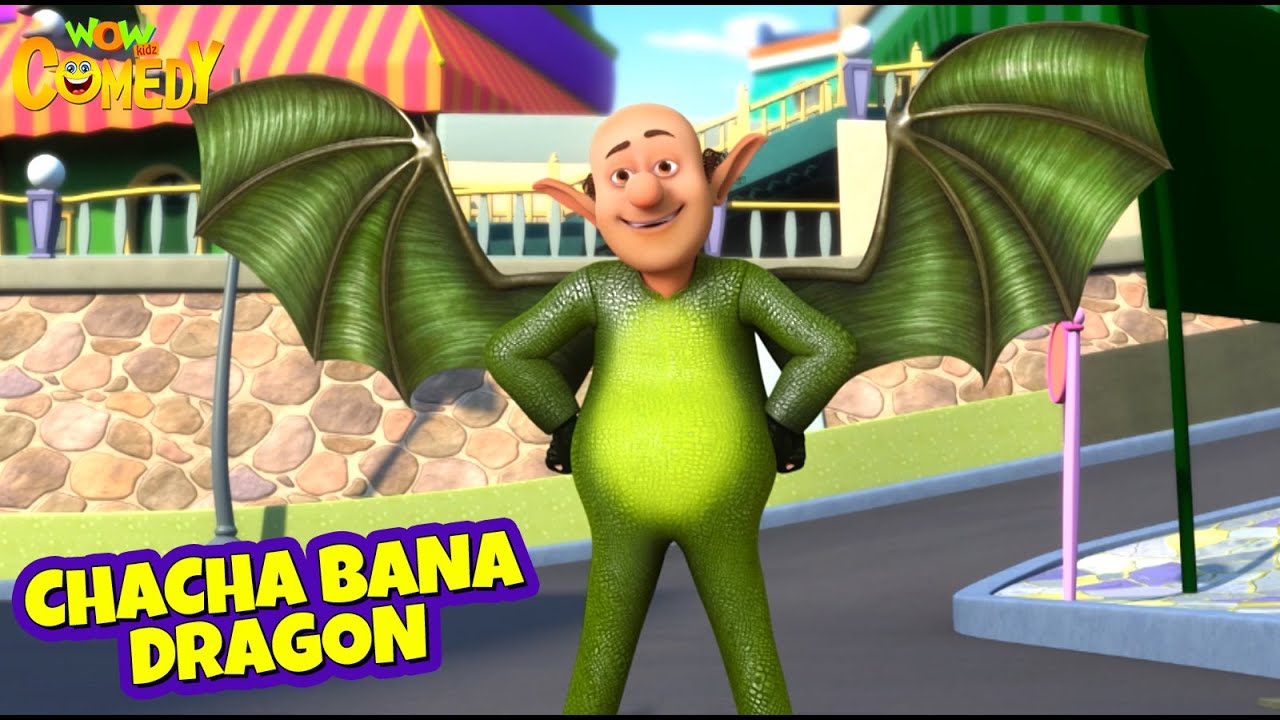 Chacha Bana Dragon | Cartoons for Kids | Best Of Chacha Bhatija Comedy ...