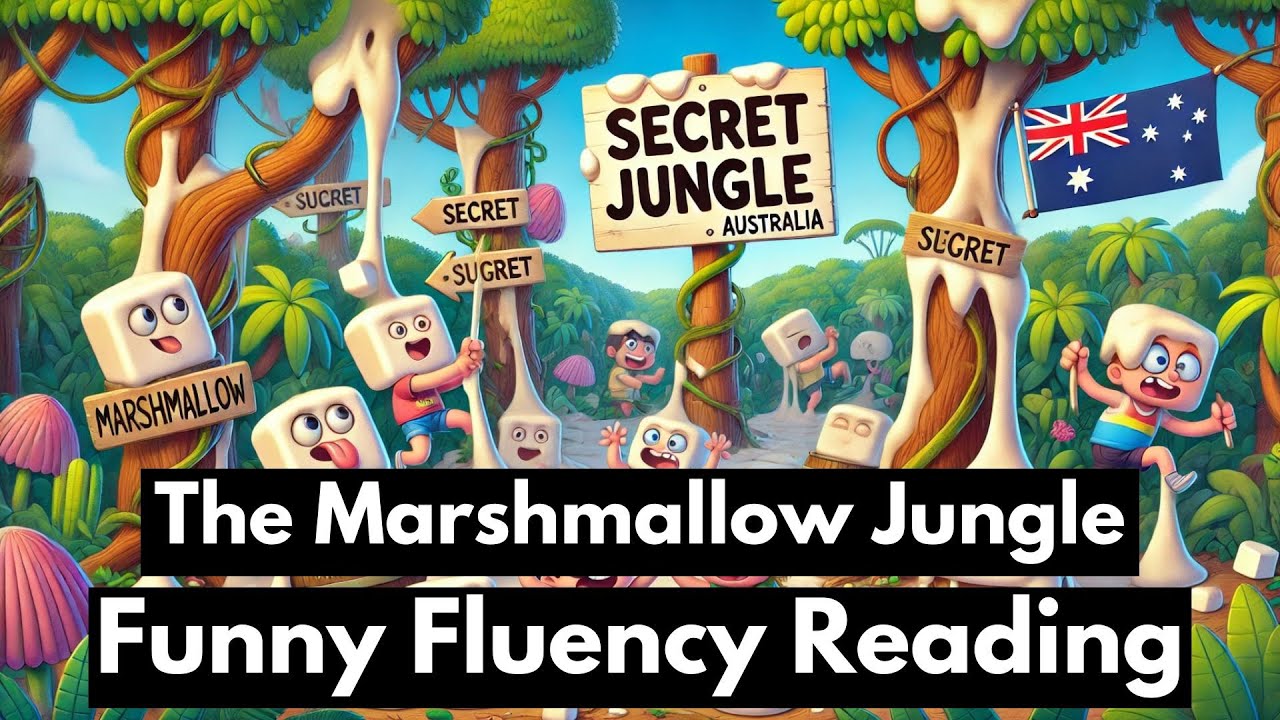 Reading Comprehension "The Marshmallow Jungle" - Fluency Story - 3rd ...