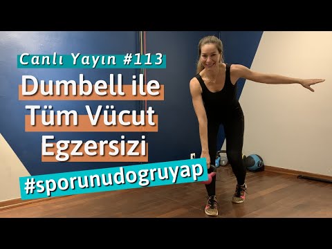 Dumbell ile Tüm Vücut Egzersizi - Melis Yengil (Pilates Master Instructor)
