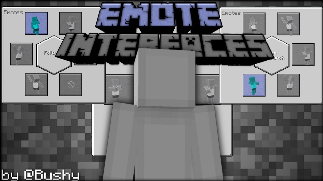 Minecraft Legacy Console Edition Emote Interface Pack [Beta Test] - YouTube