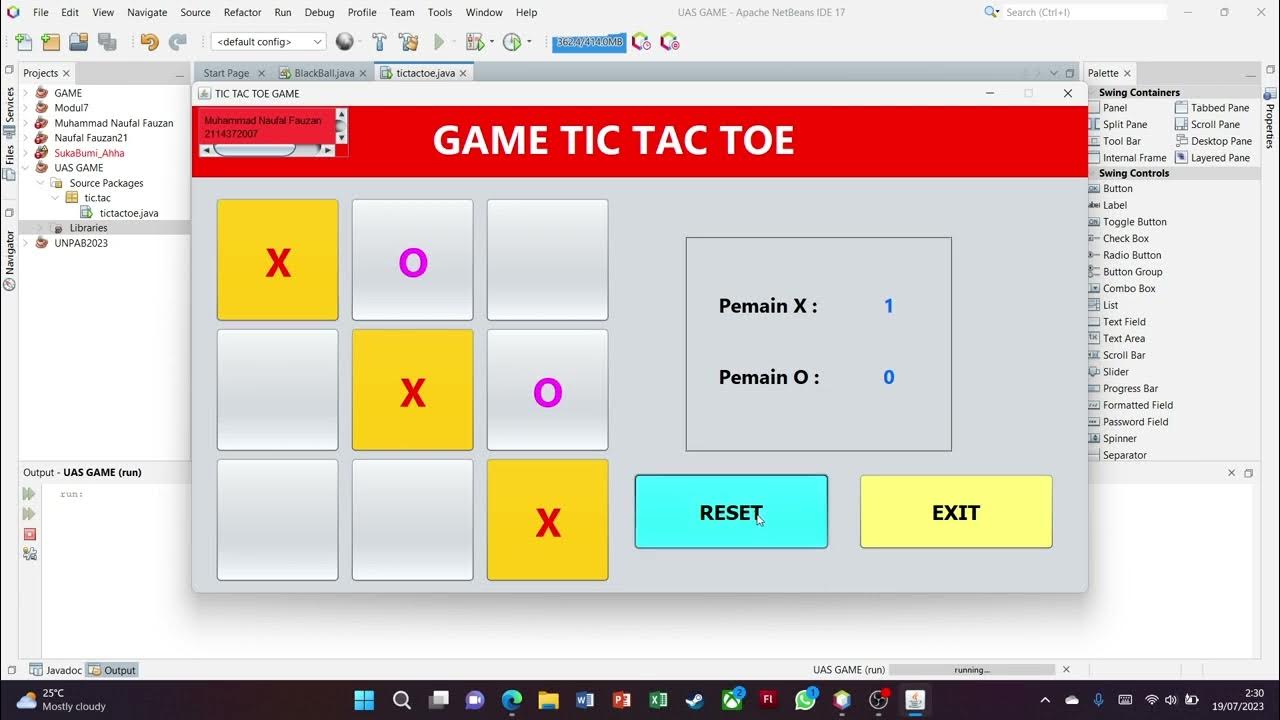 PENJELASAN TENTANG PROJECT UAS MATA KULIAH PBO (GAME) - YouTube