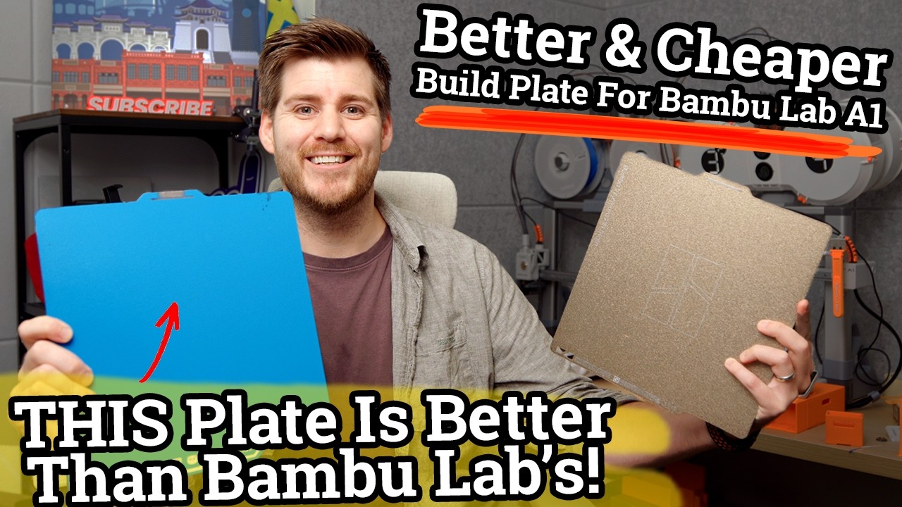 TOP 5 BEST Bambu Lab A1 Upgrades?! [This Build Plate Is Better Than ...