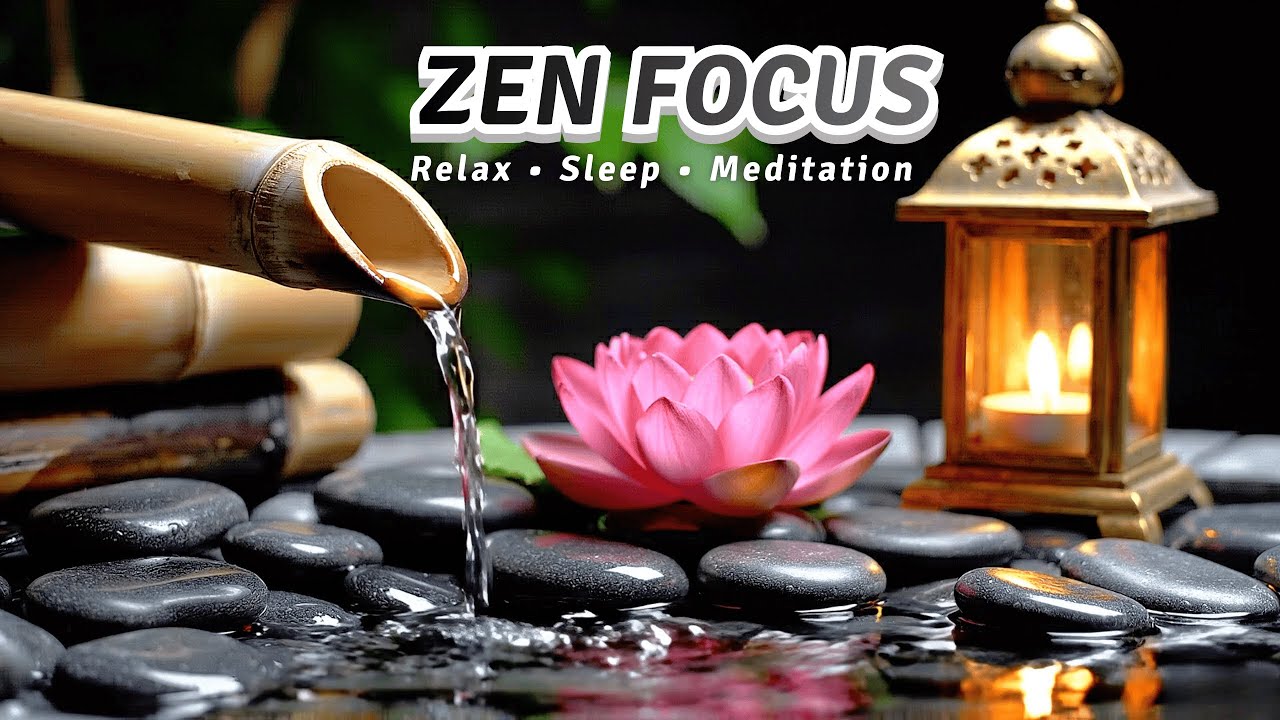 Zen Focus Waterfall Sounds for Focus, Study & Meditation | Relaxing ...