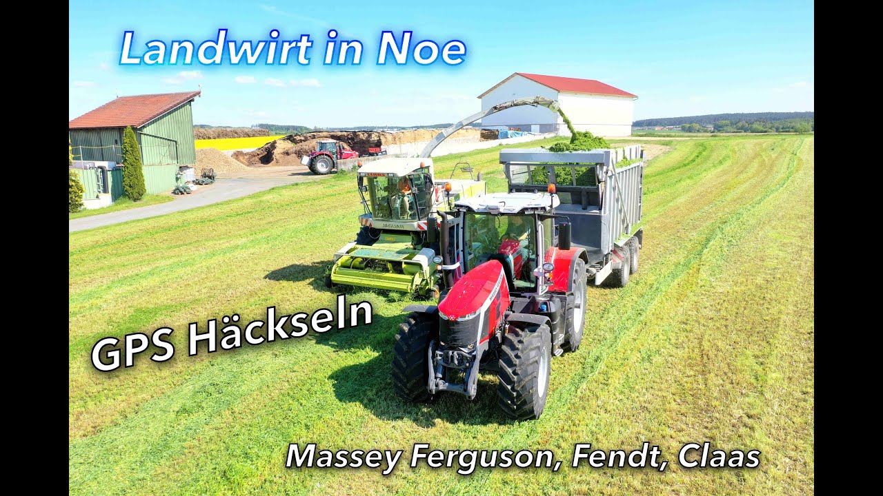 NEW I Massey Ferguson 8S I Claas Jaguar I Fendt I Fliegl I GPS Häckseln ...