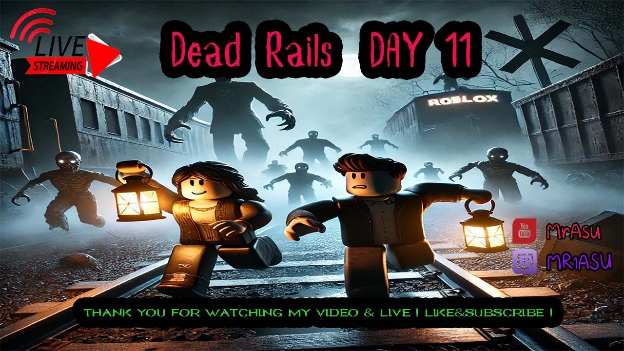 Ep.146 พร้อมออกวิ่ง Dead Rails Day 11 / Roblox - YouTube
