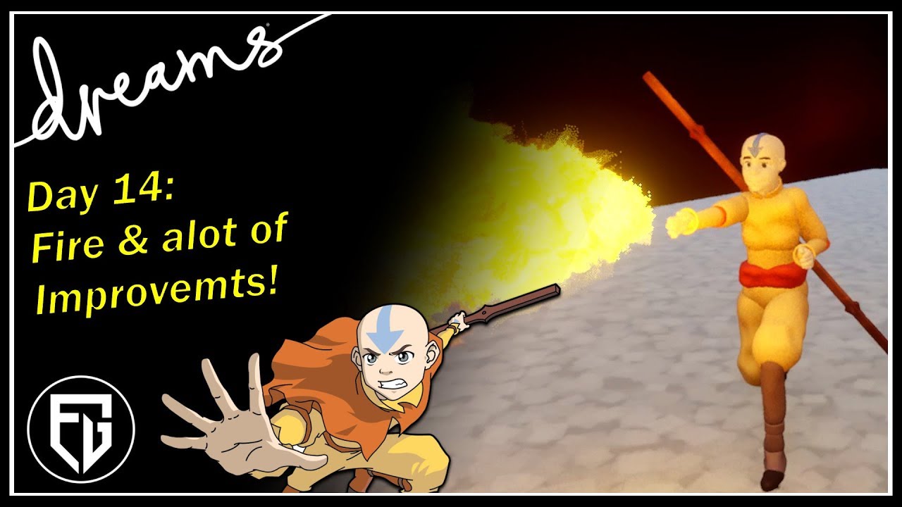 Creating a Fan-AVATAR Game! | Fire! And huge improvements | [Day 14 ...