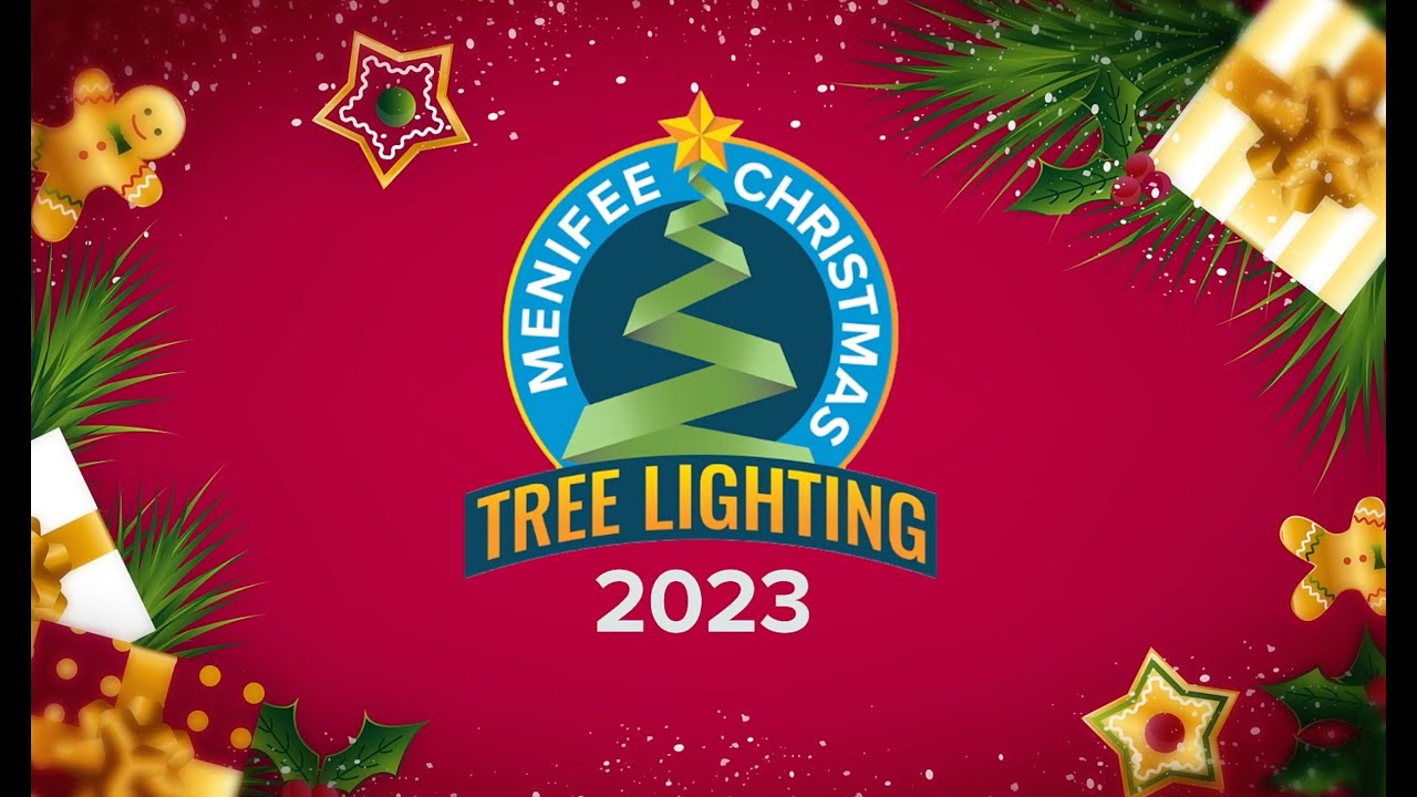 Menifee Christmas Tree Lighting Ceremony 2023 - YouTube