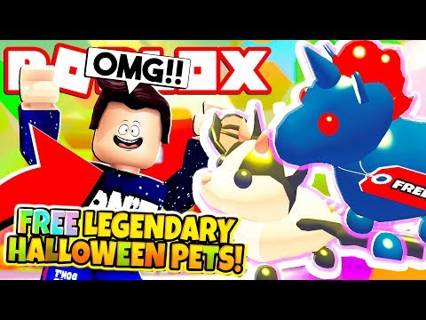 How to Get a FREE Legendary HALLOWEEN PET in Adopt Me! NEW Adopt Me Halloween Update 2019 (Roblox)