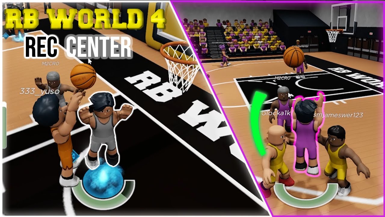 so i played the NEW REC CENTER.. (RB World 4) - YouTube