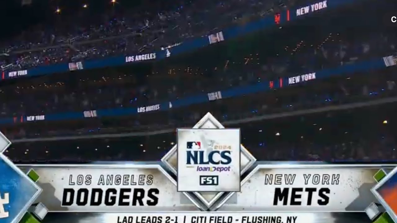 Dodgers vs Mets Game 4 MLB On FS1 Intro/Theme | 2024 MLB Playoffs - YouTube
