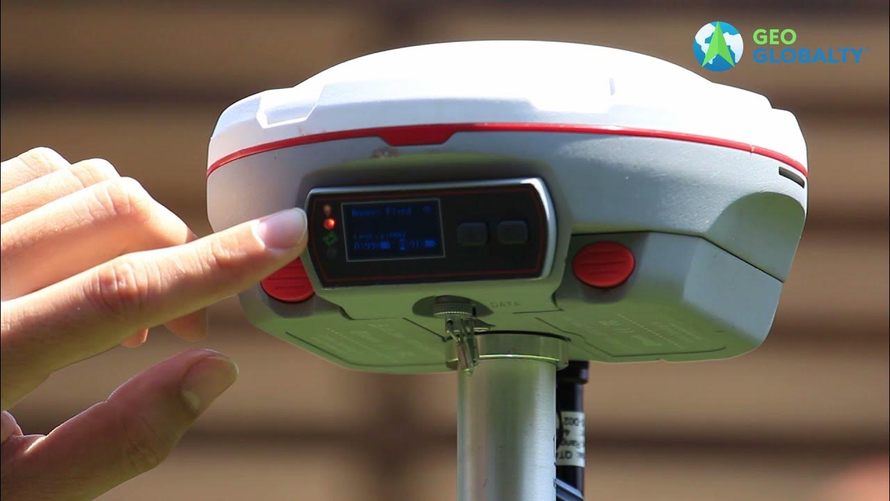 Como configurar un receptor GNSS Comnav N5 como base y móvil. - YouTube