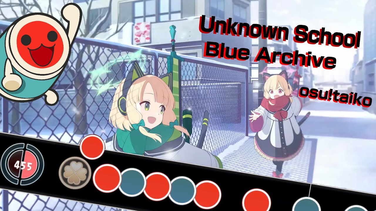 Unknown School Blue Archive (ブルーアーカイブ) osu!taiko Beatmap - YouTube