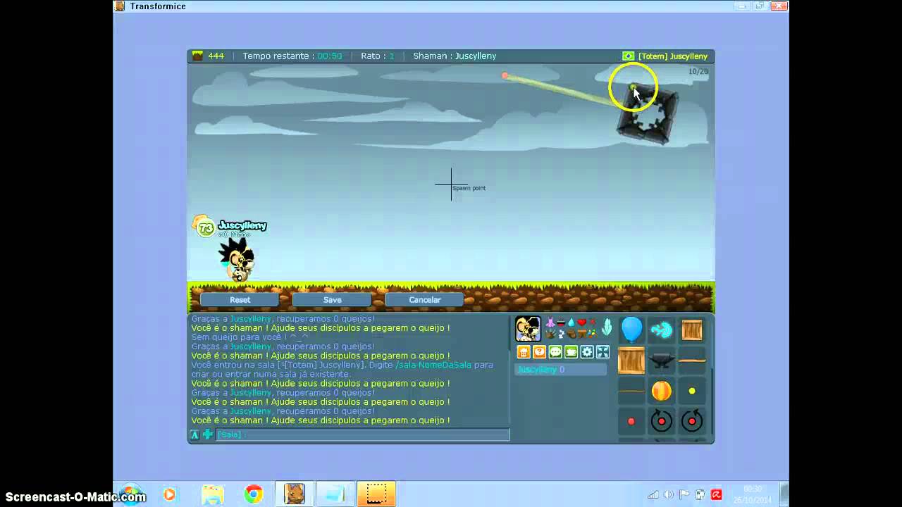 como usar totem no transformice - YouTube