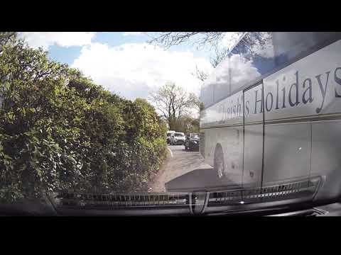 Dashcam Footage: Daish's Holiday's Coaches Backroad Failure