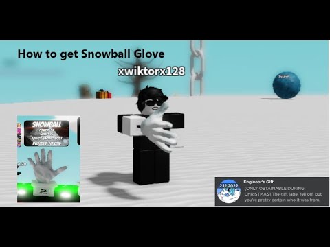 Showcasing Snowball glove (and showing how to get it) - YouTube