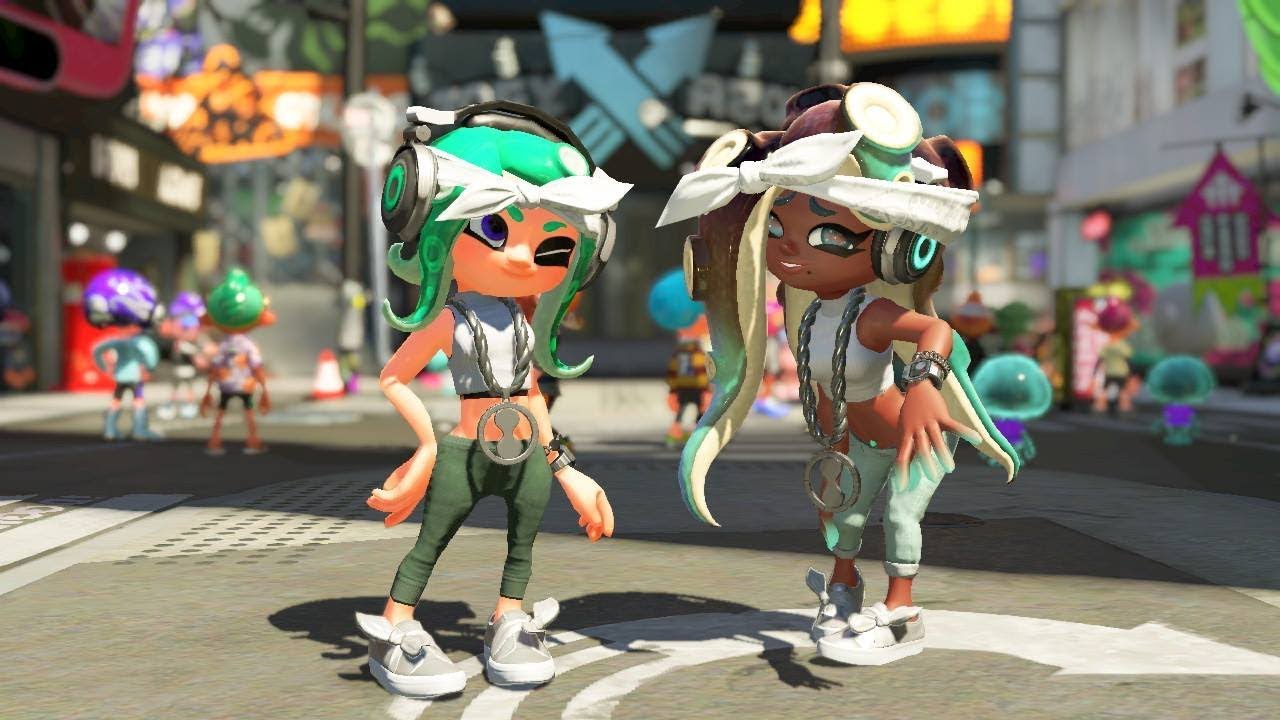The Octoling Girl Fresh Marina Style - YouTube
