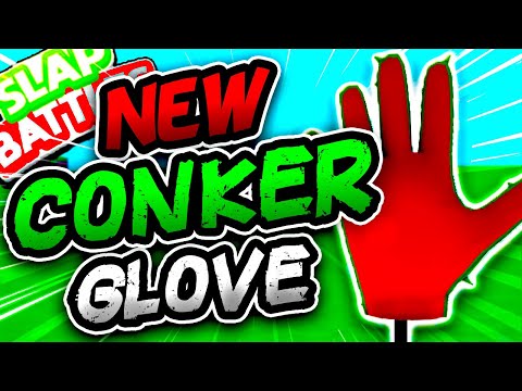 New CONKER🌳 Glove & HOW TO GET IT!! - Slap Battles Roblox