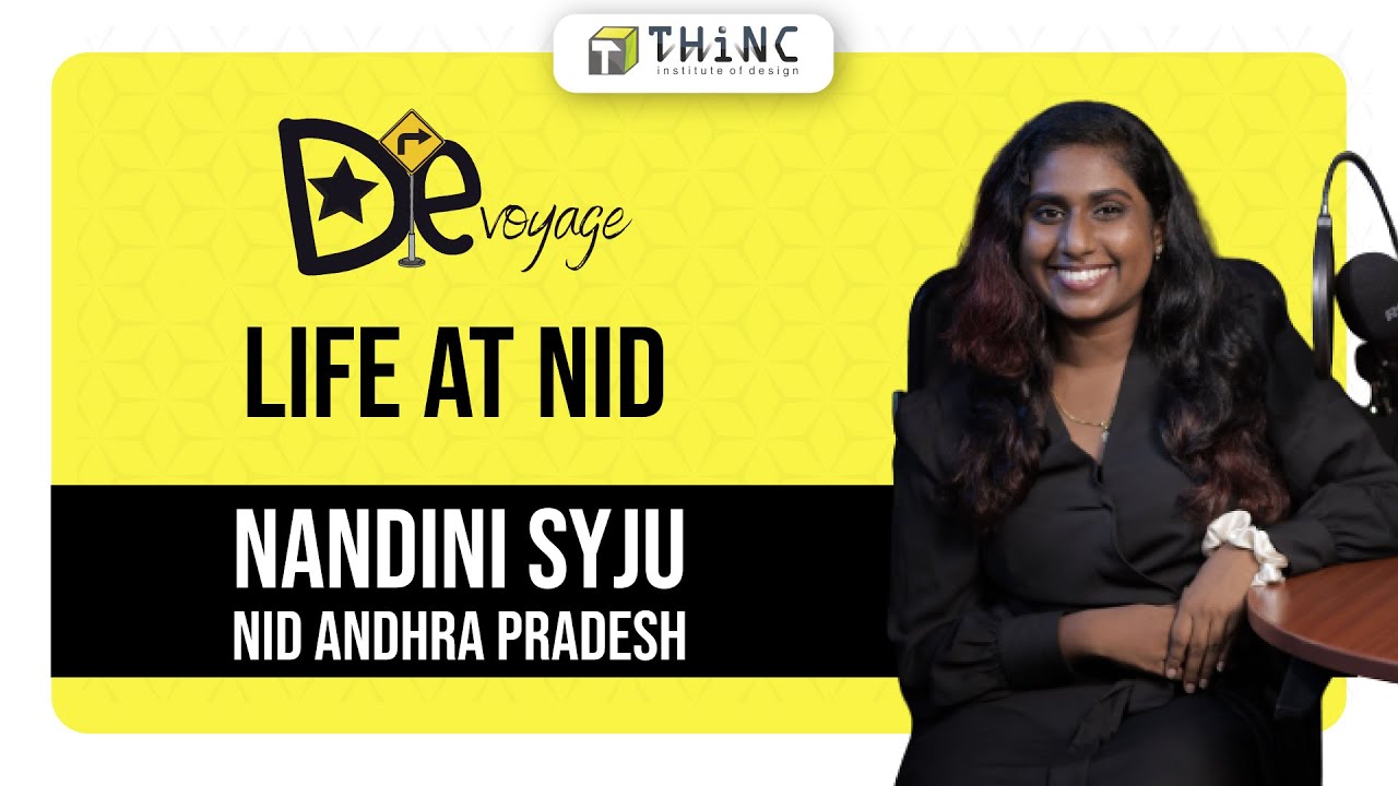 LIFE AT NID | NID TOPPER INTERVIEW | NID ANDHRA PRADESH | NANDINI SYJU ...