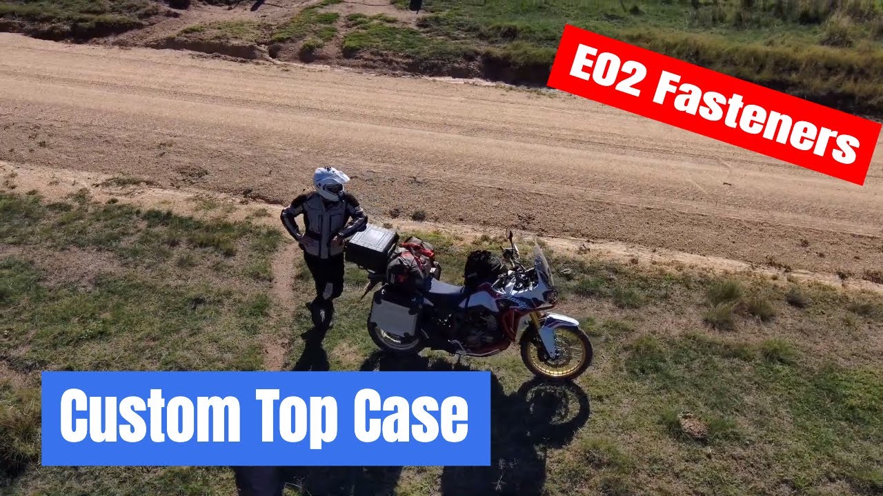 Affordable Custom DIY Motorcycle Top Case Using EO2 Fasteners - YouTube