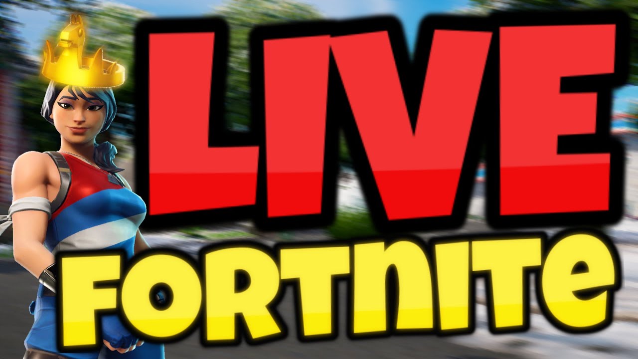 Live on Fortnite! (playing with viewers) - YouTube