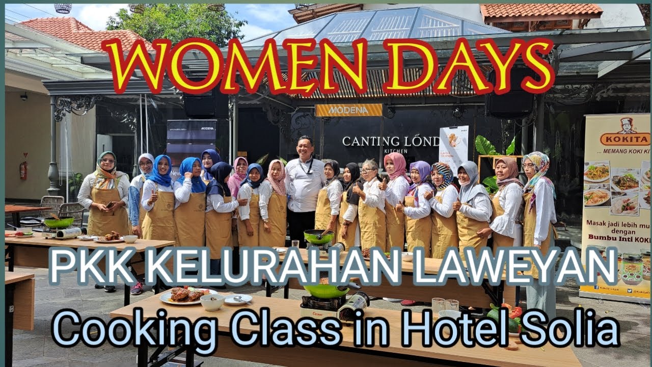 Cooking Class PKK Kelurahan Laweyan - YouTube