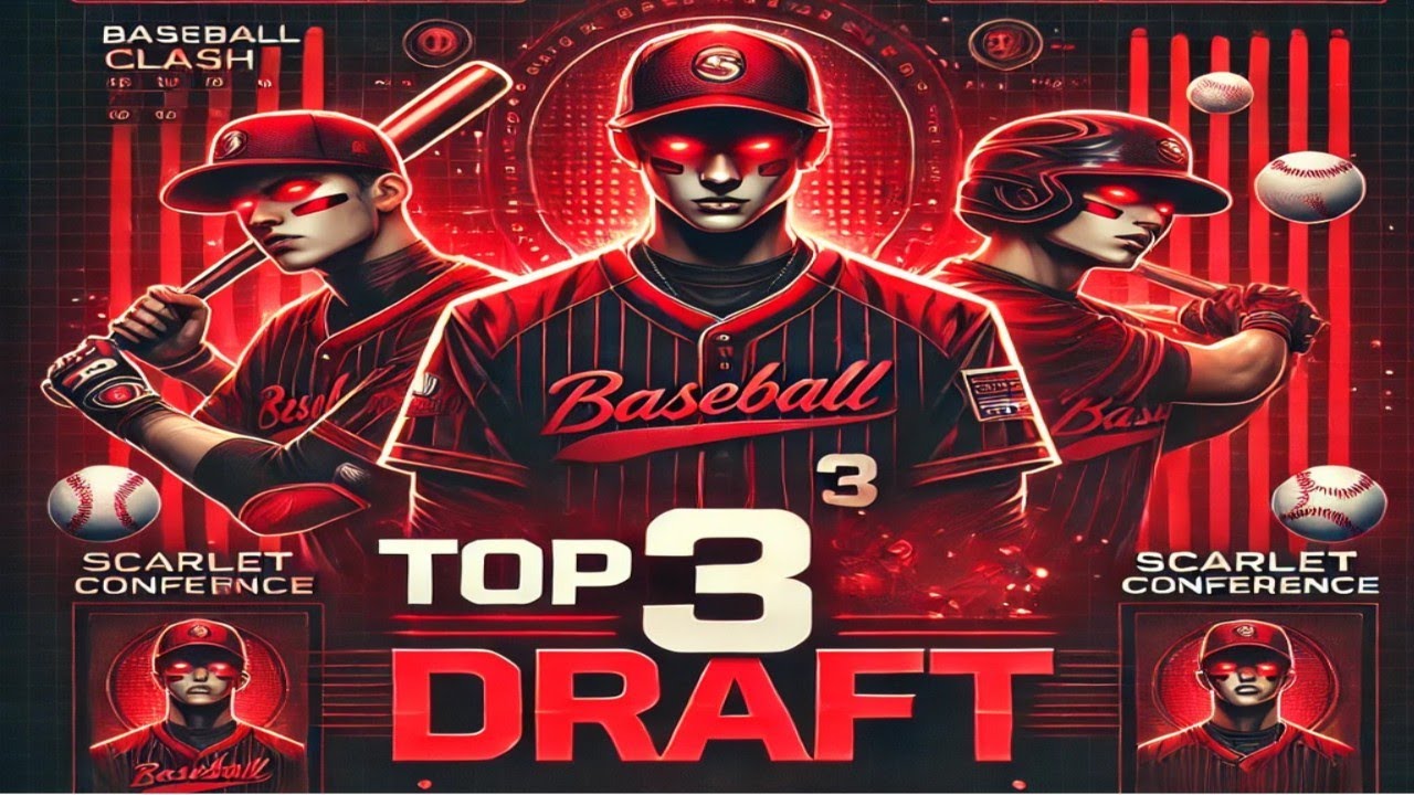 Baseball Clash- Baseball Clash Season 1 Scarlet Conference Draft (H ...