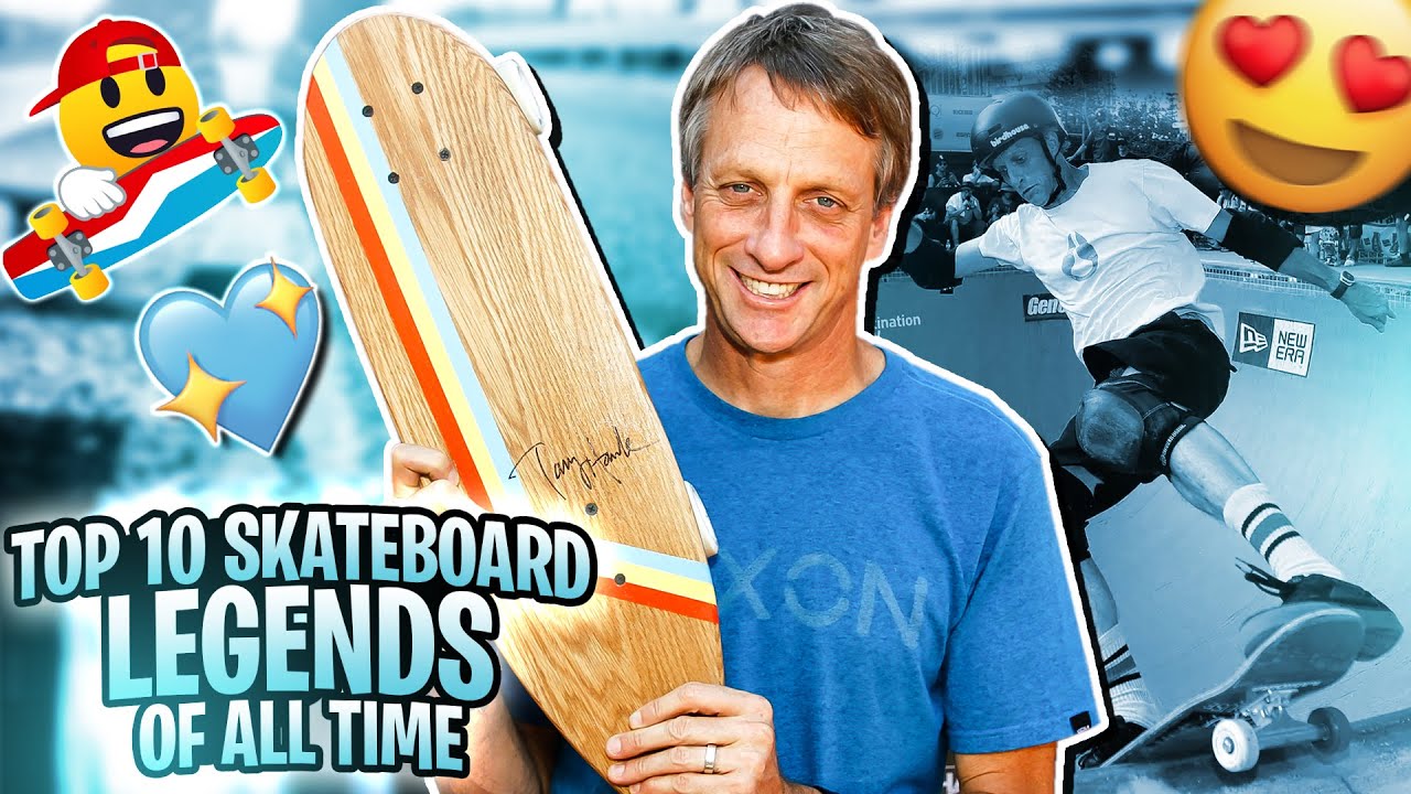 Top 10 Skateboard Legends Of All Time - YouTube