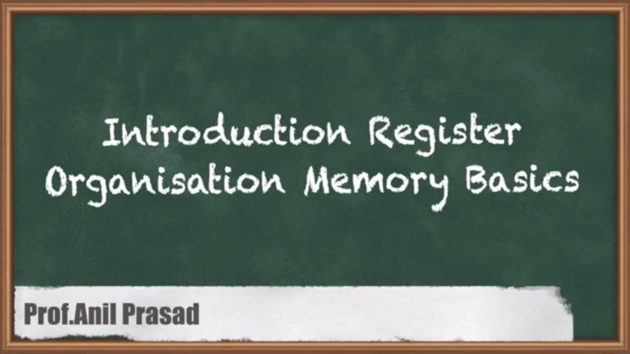 Understanding The Fundamentals: Introduction To Register Organization ...