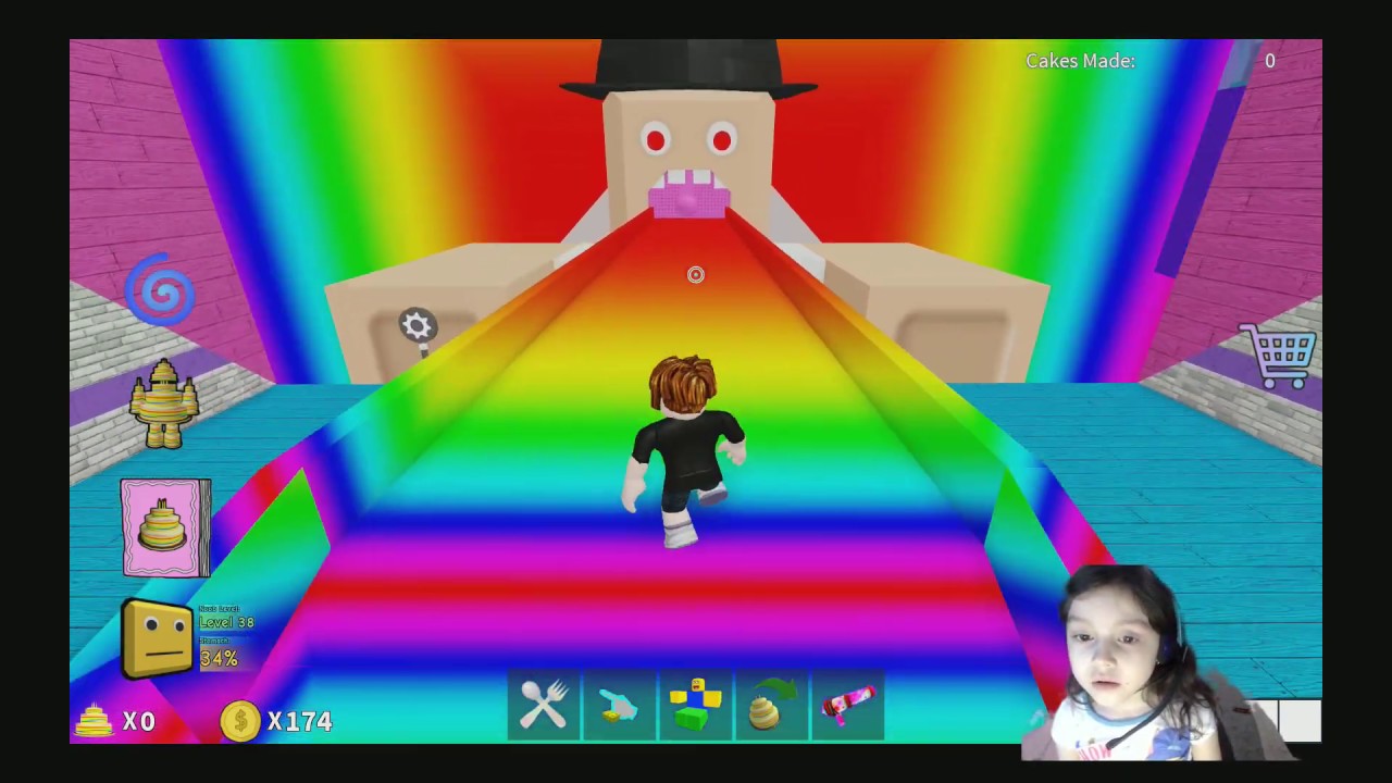 Bake a cake Happy Sofia ROBLOX - YouTube