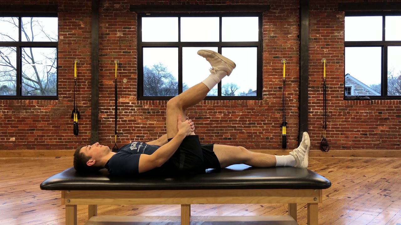 Supine Sciatic Nerve Glide - YouTube
