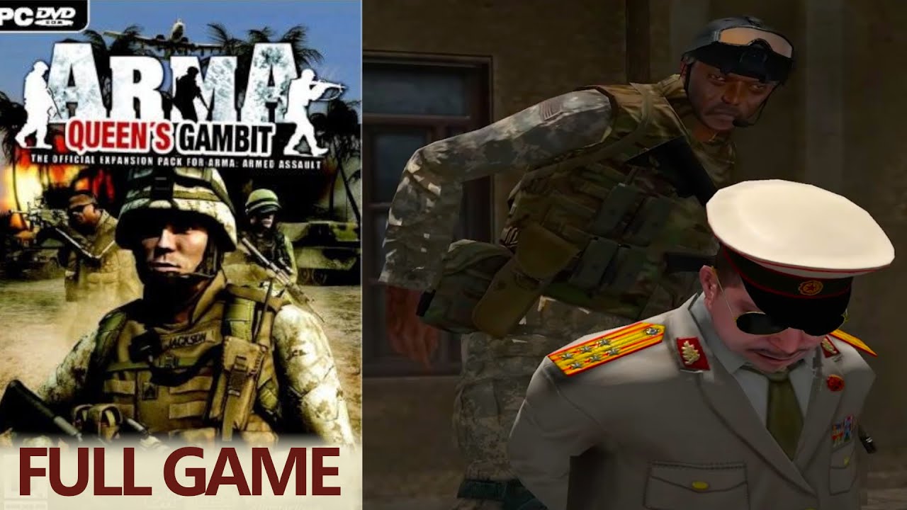 ARMA 1: Rahmadi Conflict (2007) | Queens Gambit | Full Game | Veteran Difficulty - YouTube
