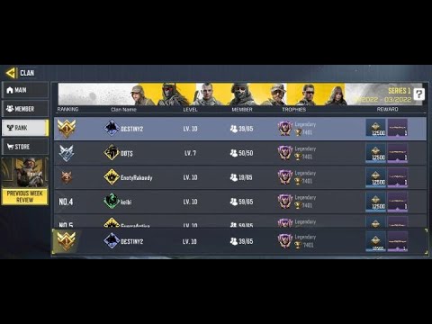 CODM Clan Wars Highlights | Series 1 Week 3 - YouTube