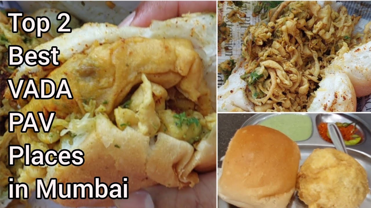 TOP 2 BEST PLACES in MUMBAI for VADA PAV Street Food Aram VT & ASHOK ...