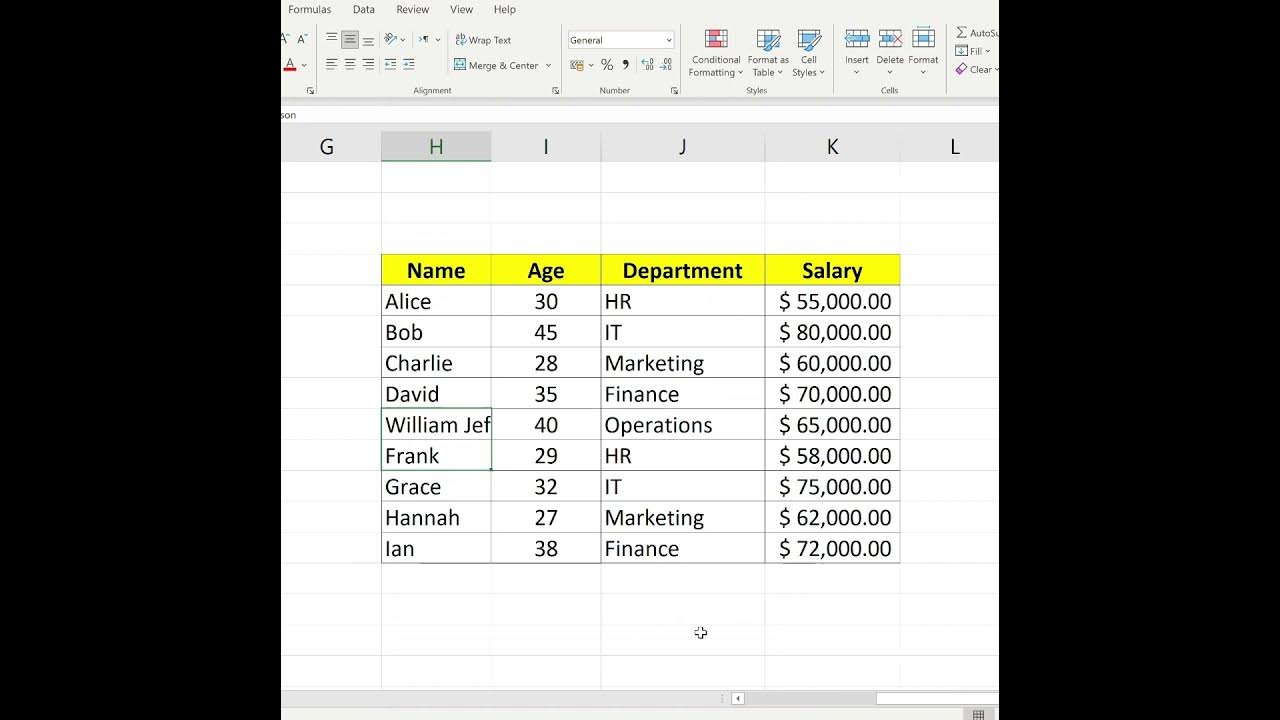 How to Make Text Fit in Excel Cells FAST #Shorts - YouTube
