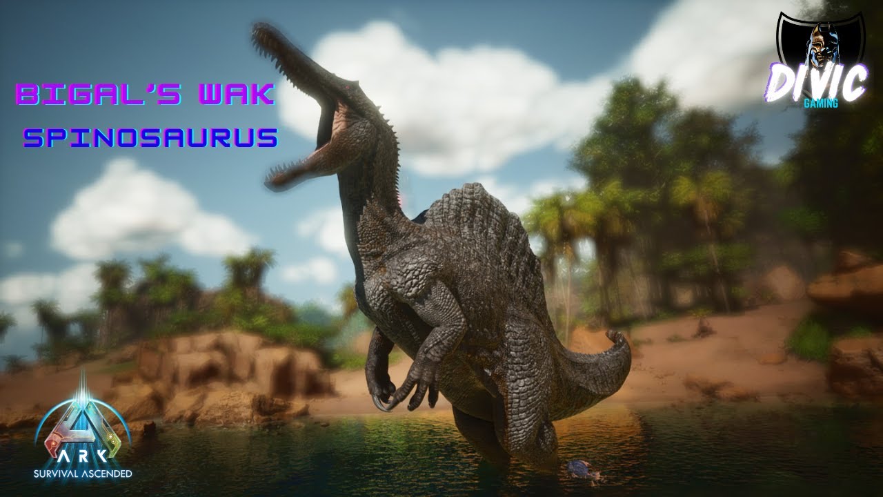 BigAl Made A Giga Tier Spinosaur | Ark: Ragnarök Ascended - YouTube