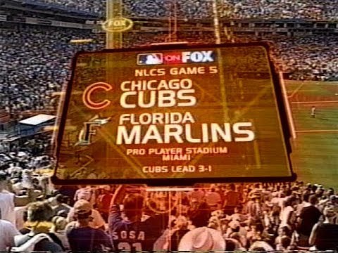 2003 NLCS Game 5 - Cubs at Marlins - Sunday, October 12, 2003 - FOX