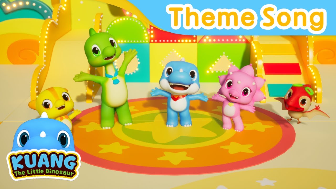 Kuang Theme Song | Kids Song | Sing along | Baby T-Rex Kuang | Kuang ...